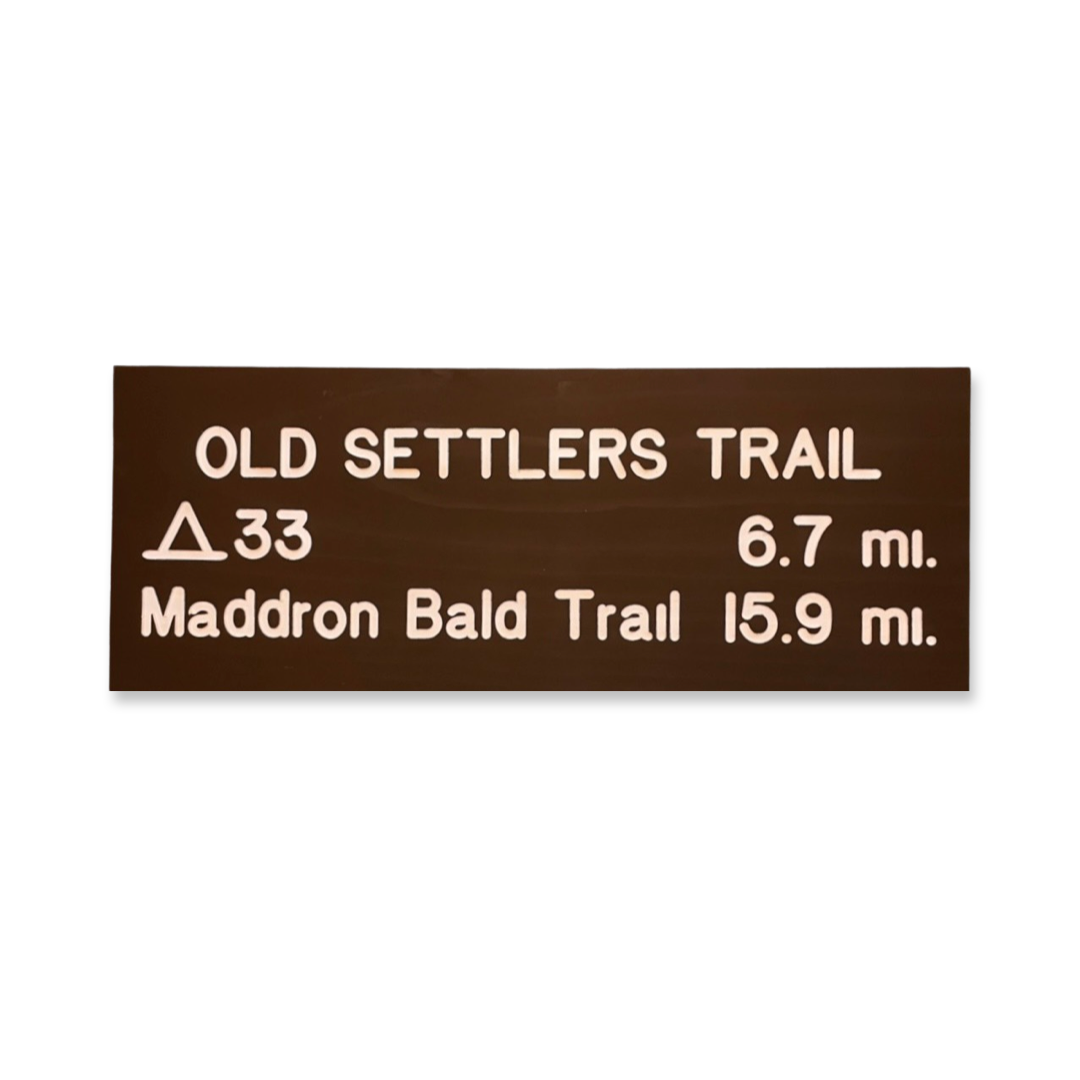 Replica Smoky Mountain Trail Signs | Carpenter Woodworks