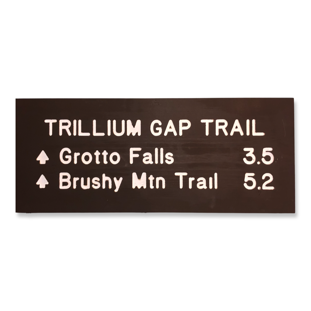 Replica Smoky Mountain Trail Signs | Carpenter Woodworks