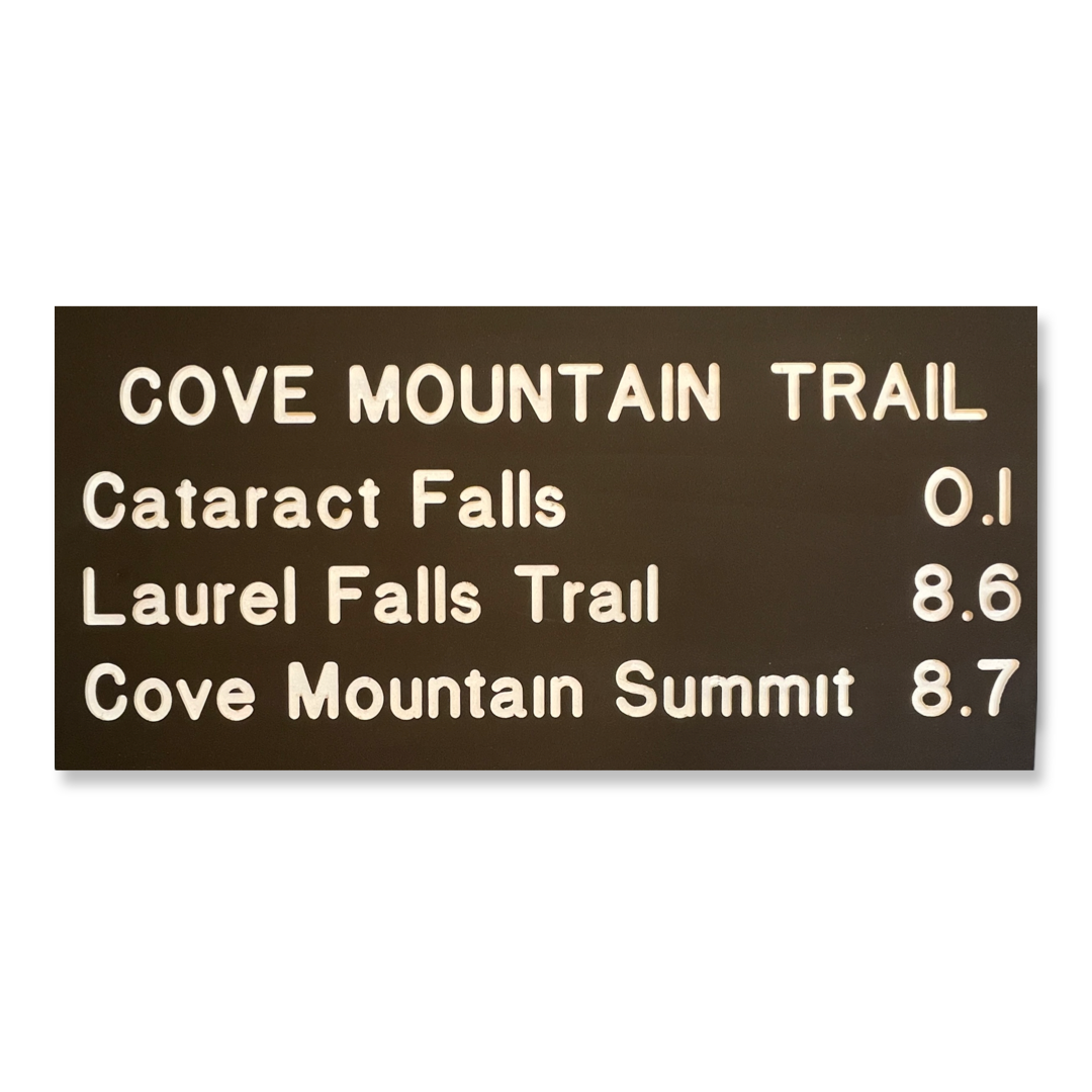 Replica Smoky Mountain Trail Signs | Carpenter Woodworks